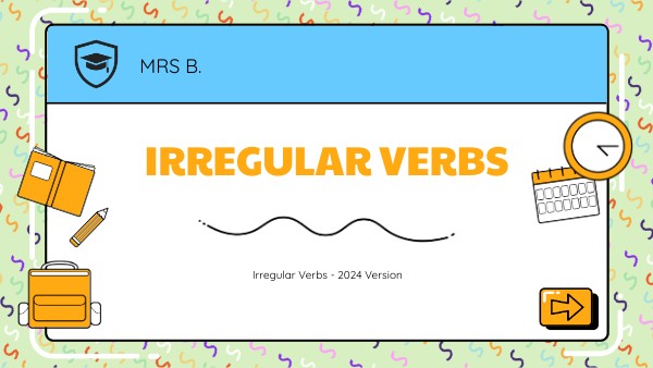 Irregular Verbs | Genially