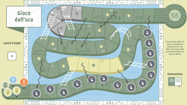 Gioco dell'oca ripasso | Genially