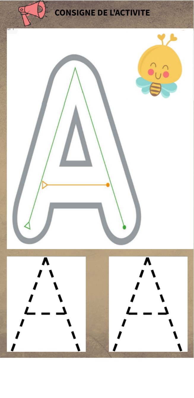 P2 LETTRES OBLIQUES A M N V | Genially