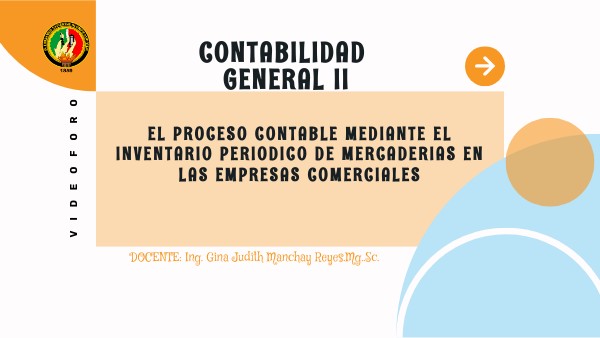 Unidad II.Contabilidad General II | Genially