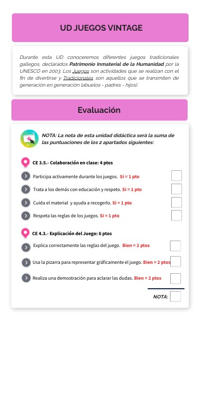 UD Juegos Vintage | Genially