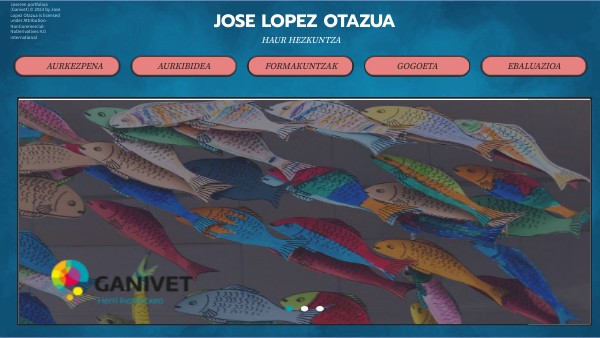 Joseren portfolioa (Ganivet) | Genially