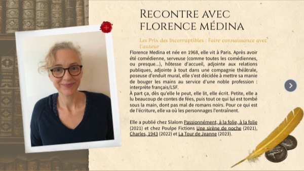 Prépa rencontre Florence Médina | Genially