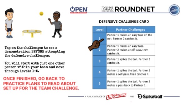 Defensive Challenge Card PART 1 | Genially