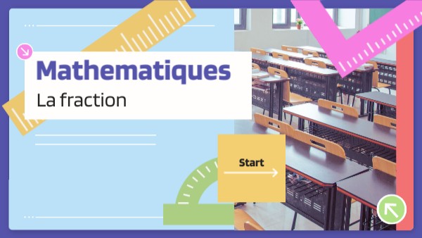 Ecrire sous forme d'un entier et d'une fraction | Genially