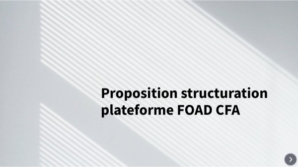 Proposition structuration plateforme FOAD CFA_17_01_24