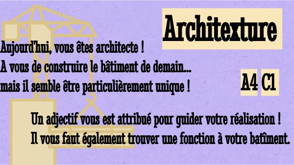 3° - Architexture (A4-C1) | Genially