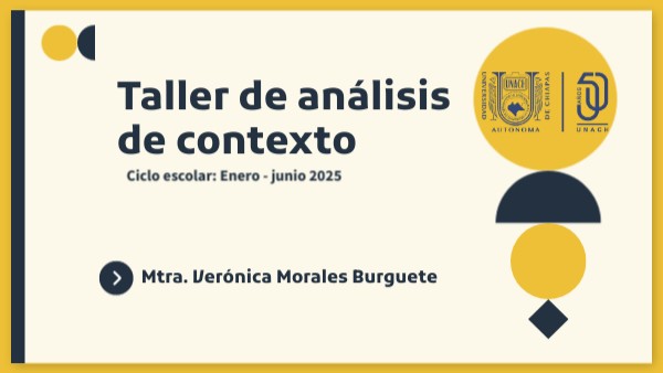 TALLER DE ANALISIS DE CONTEXTO | Genially
