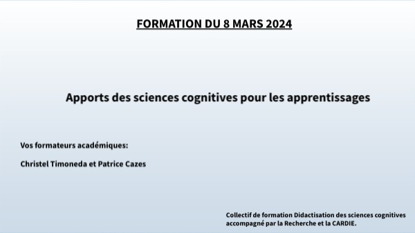 FORMATION PAF 1 8 MARS | Genially