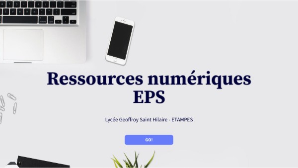 Ressources numériques EPS GSH