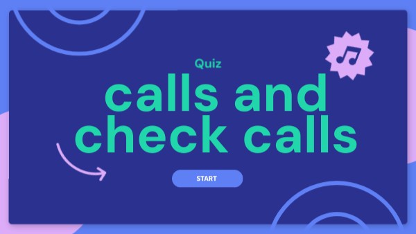 Loads, calls and check calls | Genially