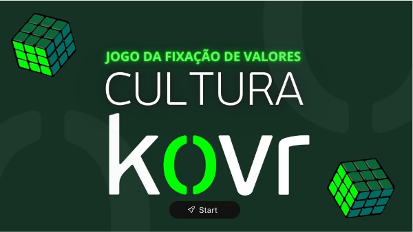 Jogo de fixação valores kovr | Genially