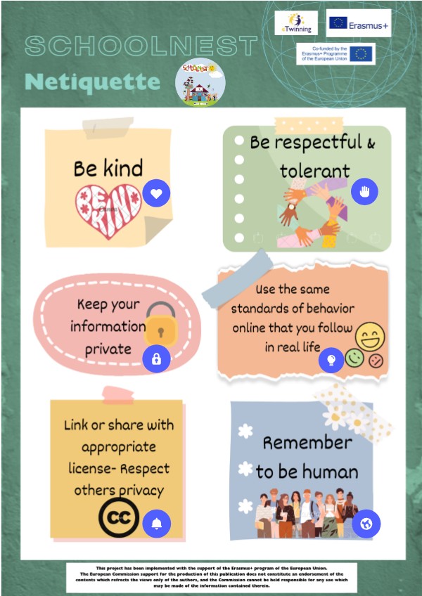 Schoolnest Netiquette | Genially