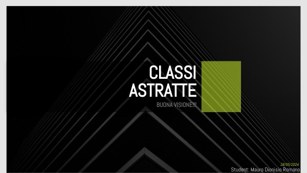 Classi astratte