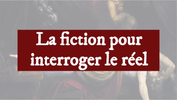 4ème - La fiction pour interroger le réel | Genially