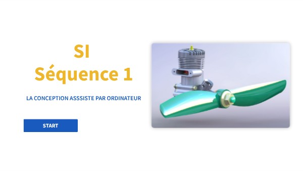 SI SEQUENCE 1 - CONCEPTION CAO3D | Genially