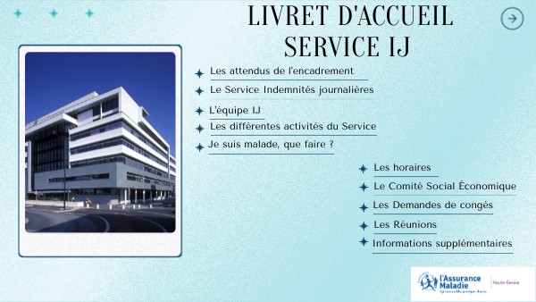 Livret d'accueil CDD | Genially