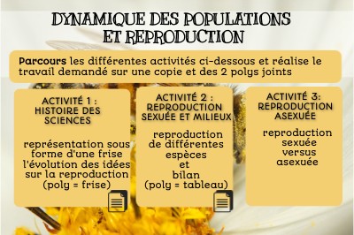 Copie - reproduction et dynamique des population | Genially
