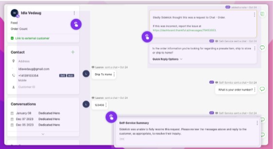 Sidekick Agent Handoff | Genially