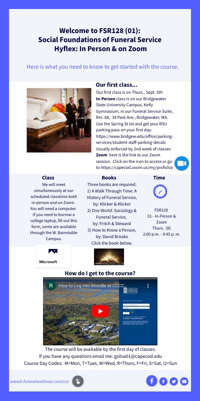 Prof. Silva Welcomes You to FSR128 (01) - Fall 2024 | Genially