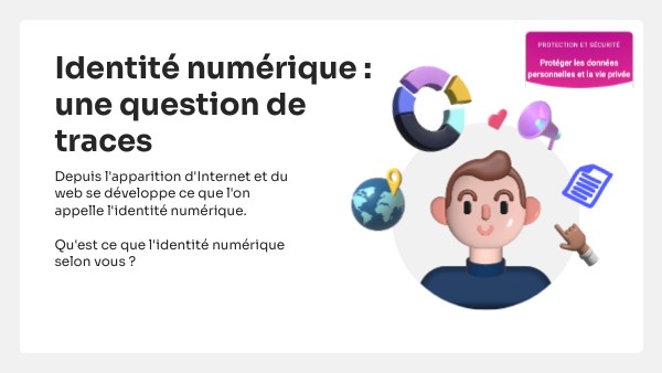 identité numérique et traces | Genially
