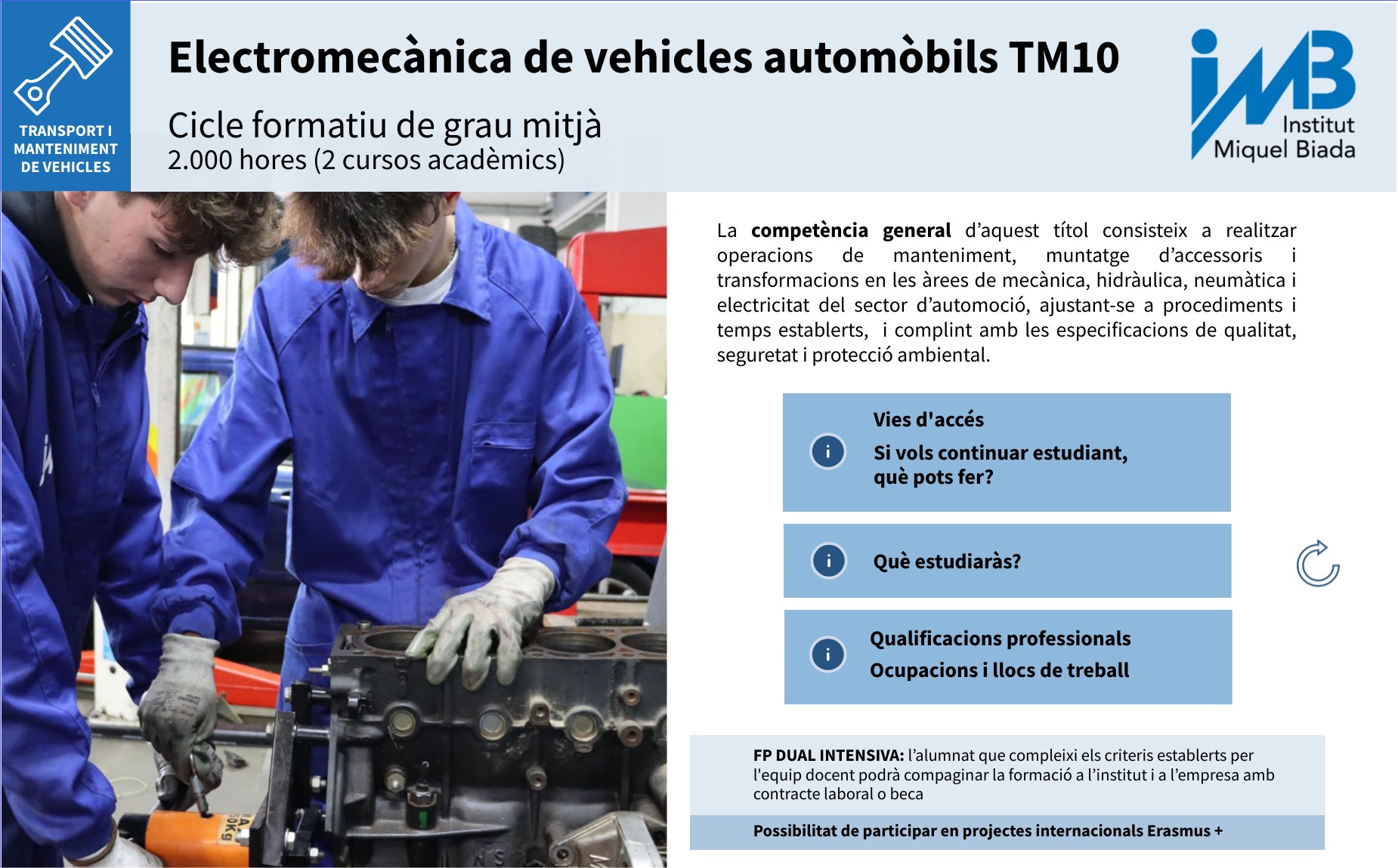 CMEV electromecànica de vehicles TM10 | Genially
