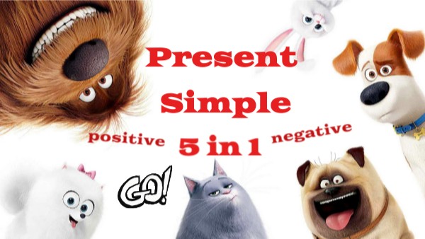 The secret life of pets I Pr. Simple (+ -) | Genially