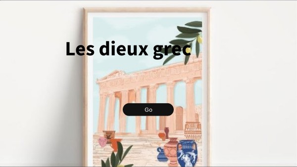 Les dieux Grec | Genially