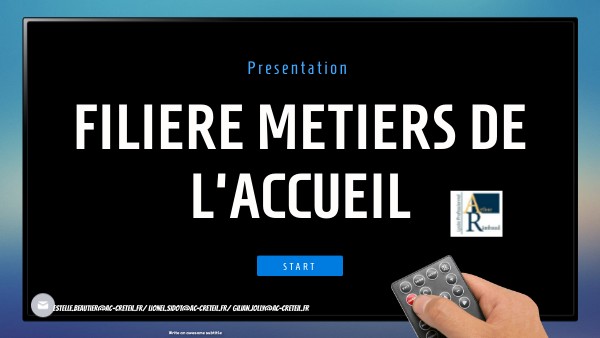 PRESENTATION FILIERE MA | Genially