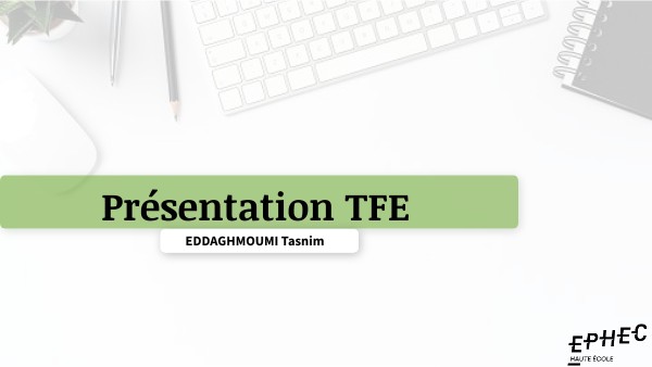 PRESENTATION TFE | Genially