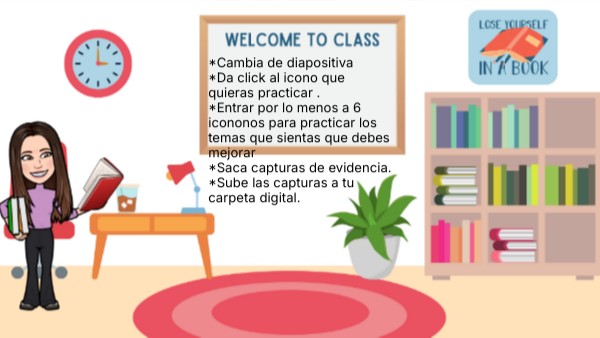 Virtual library EDITABLE | Genially