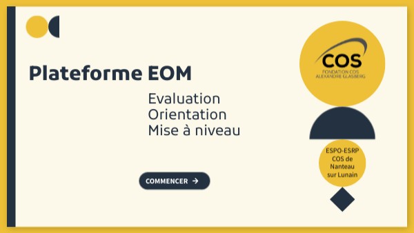 Présentation Plateforme EOM | Genially