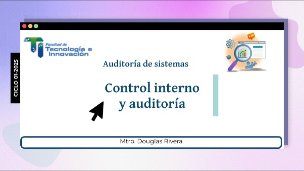 Control interno audiria | Genially