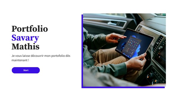 Portfolio Savary Mathis