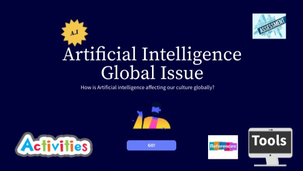 Global Issue Interactive Presentation: A.I a global problem? | Genially