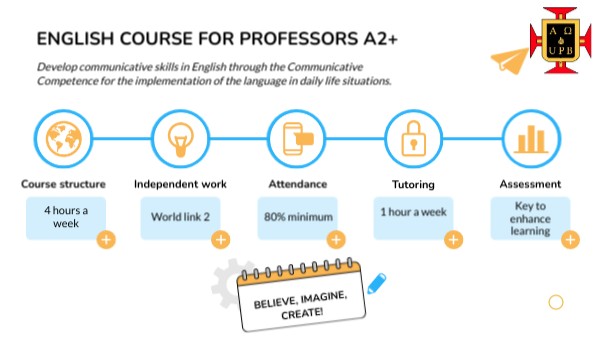 ENGLISH COURSE FOR PROFESSORS_UPB | Genially