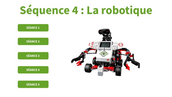 5e - Séquence 4 : la robotique | Genially