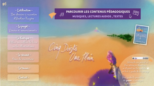 Cinq doigts - Une main | Genially