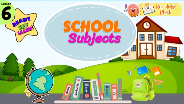 SHYRREL| L4U9L6- SCHOOL SUBJECTS | Genially