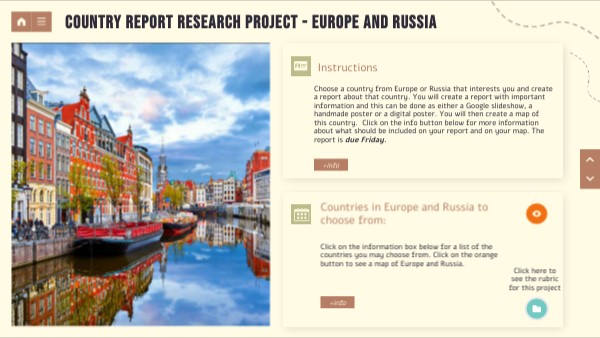 Europe and Russia Country Report | Genially