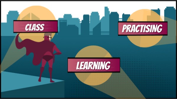 Learn about superheroes | Genially