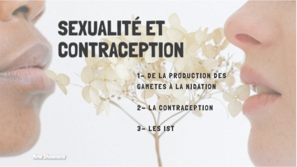 Sexualité / Contraception | Genially