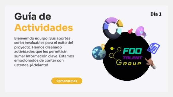 Guía de actividades/ Día 1 | Genially