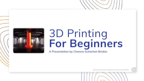 3D Printing Workshop | Genially