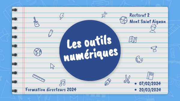 Formation directeurs 2024 | Genially