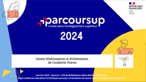 PARCOURSUP 2024 VOIRON | Genially