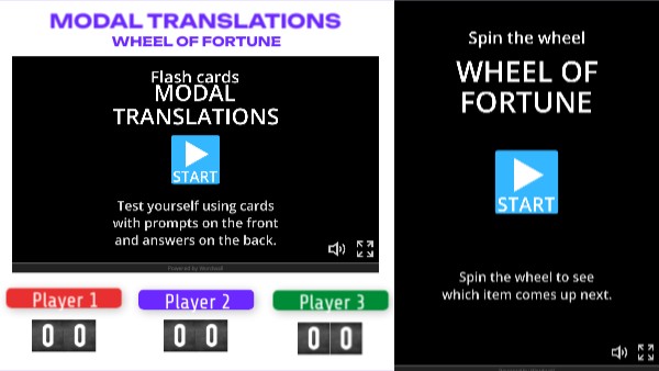 WHEEL OF FORTUNE MODALS | Genially
