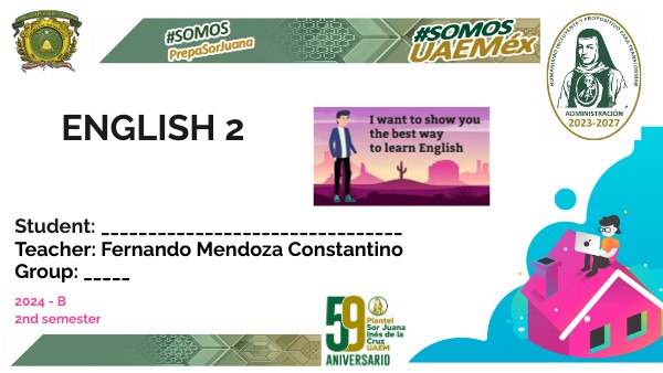 INGLES 2 2024B_UAEM | Genially