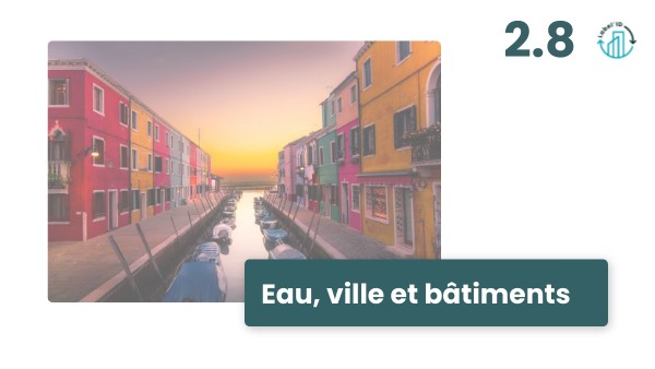 2.8 Eau, ville et bâtiment
