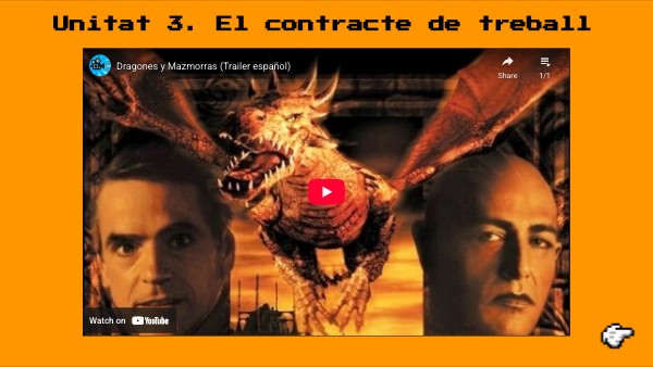 Unitat 3. Contracte de treball | Genially